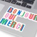 French Sticker, Kiss-cut, Travel Sticker, Travel Journal, Travel ...