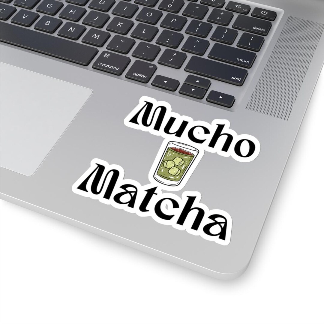 Matcha Sticker, Iced Matcha Sticker, Matcha Latte Sticker, Matcha Lover ...