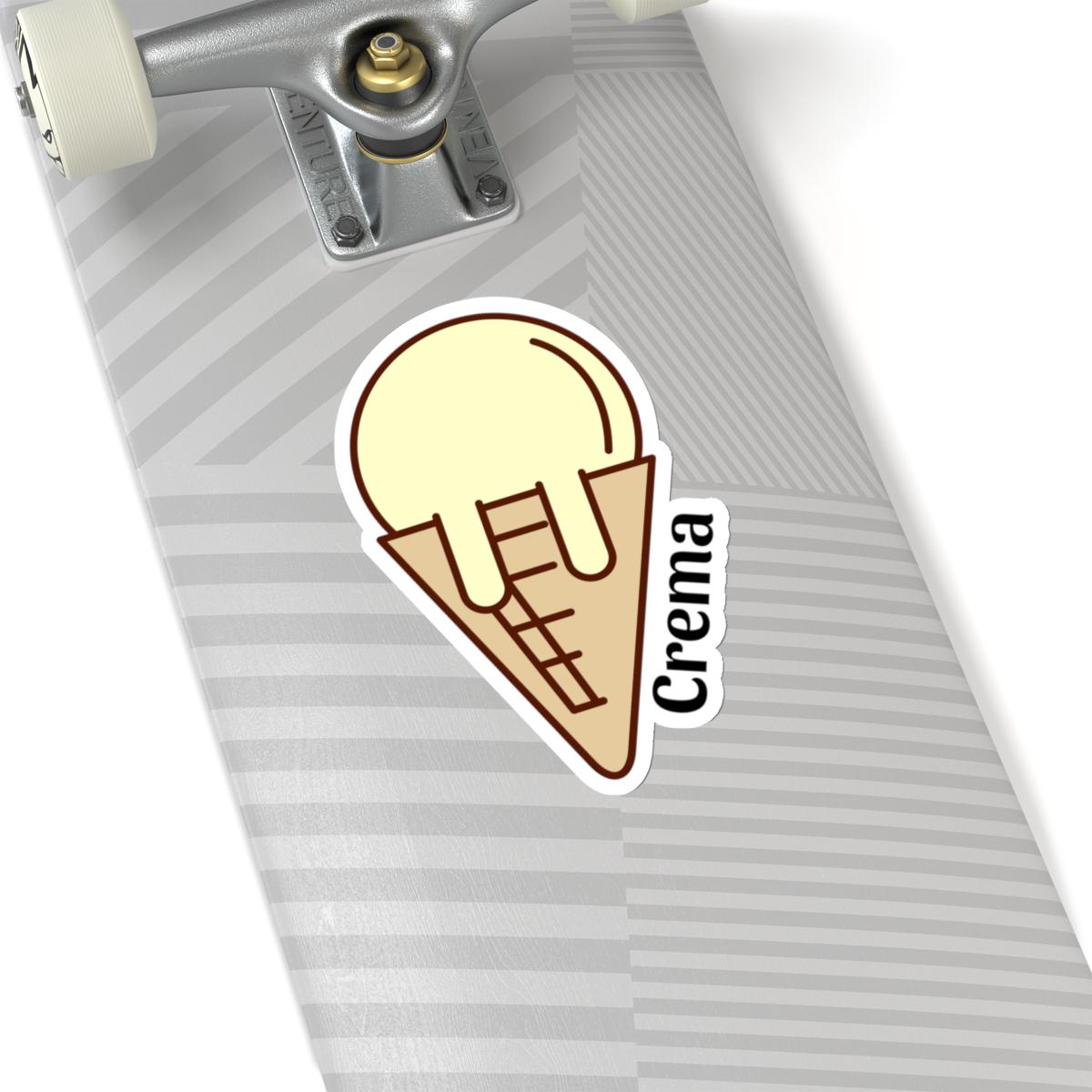 Crema Gelato, Cream, Custard, Gelato Sticker, Ice Cream, Italian ...