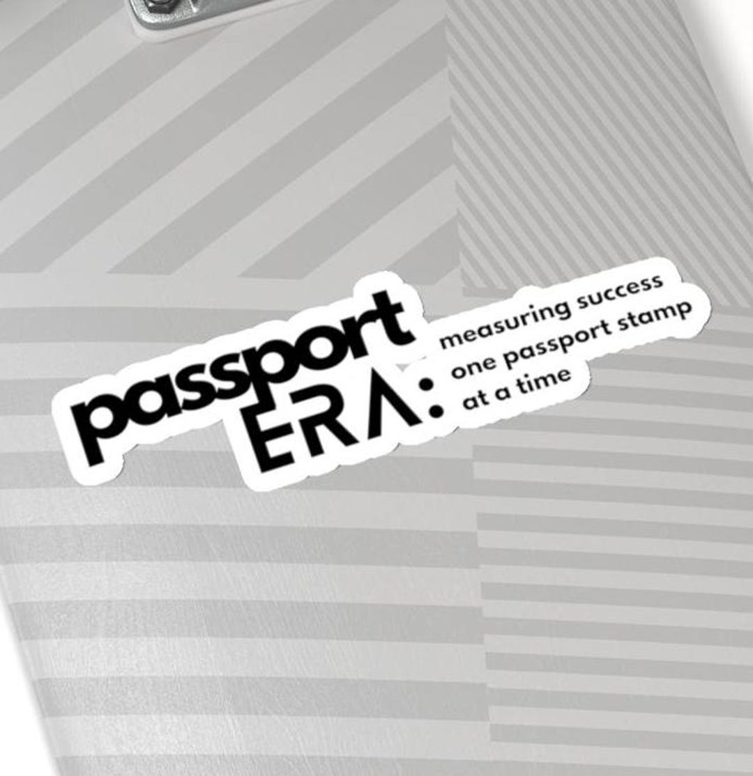Passport Stickers, Era, Travel Sticker, Travel Journal, Travel Journal ...