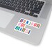 French Sticker, Kiss-cut, Travel Sticker, Travel Journal, Travel ...