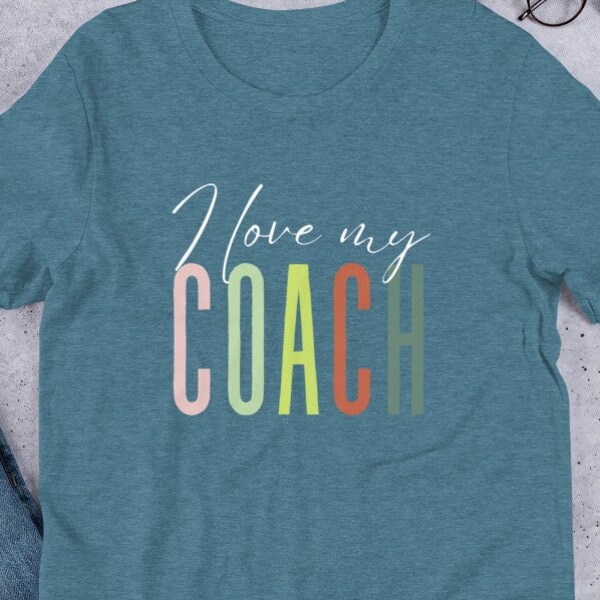 I Love My Coach - Etsy