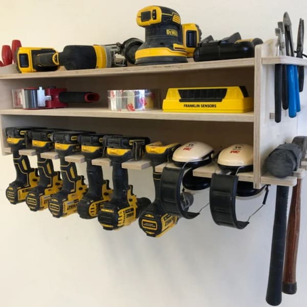 Cordless Drill Storage - Etsy