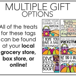 End of the Year Gift Tags - Etsy