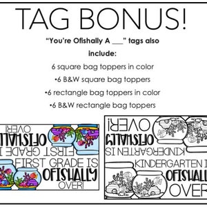 End of the Year Gift Tags - Etsy