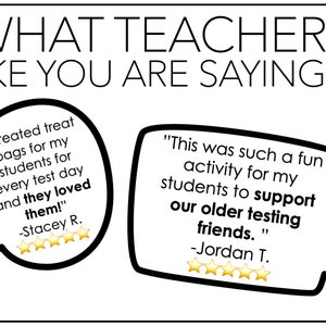 Test Motivation Treat Tags | Testing Motivation Treat Tags | Set ONE - Etsy