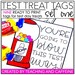 Test Motivation Treat Tags | Testing Motivation Treat Tags | Set ONE - Etsy