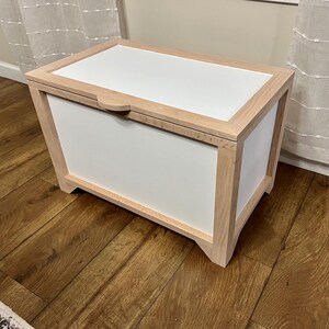 Baseball Personalized Wood Toy Box Handcrafted Wood Toy Chest Toy ...