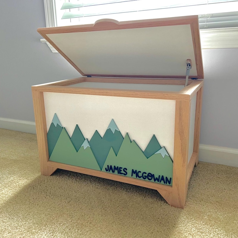 Toy Chest for Girls - Etsy