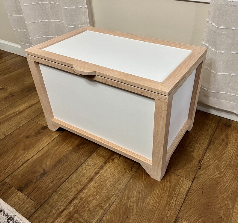 Wildflower Toy Chest Girls Room Personalized Toy Box Handmade Chest 1st ...