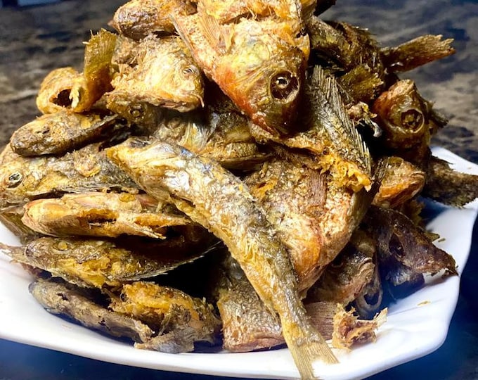 Fried Baby Tilapia/ One Man Thousand/ Ghana Fish/ One Mouth Thousand - Etsy