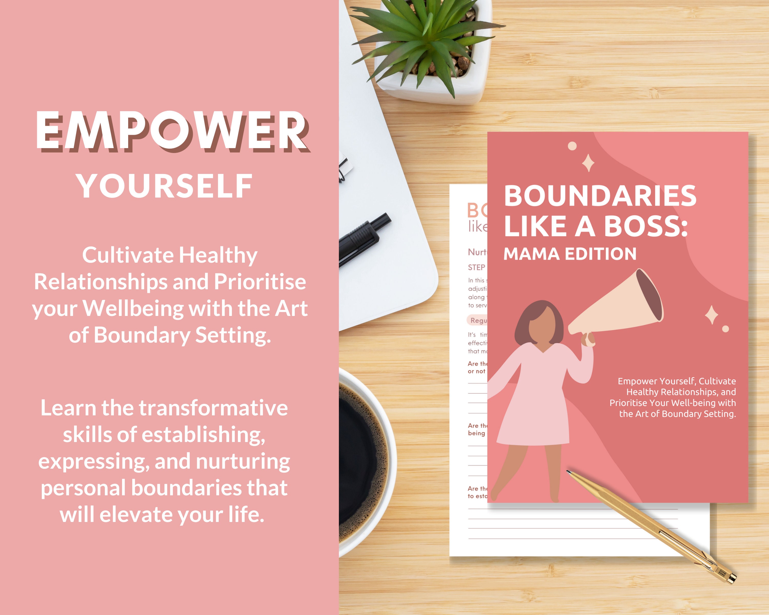Boundaries Worksheet, Mental Health, Self-esteem Therapy Worksheet ...