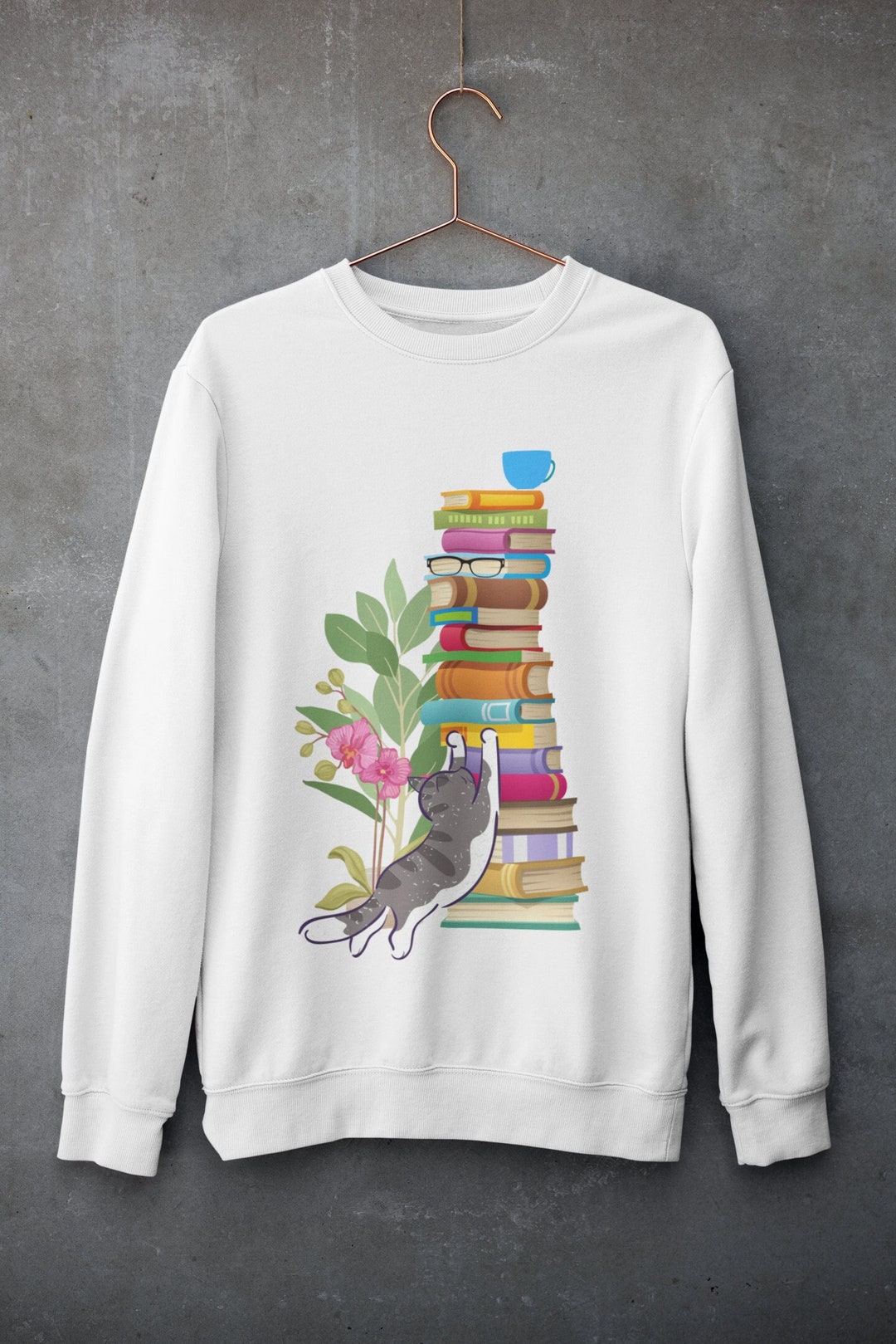 Bookish Sweatshirt Bookish Merch Reader Sweatshirt - Etsy