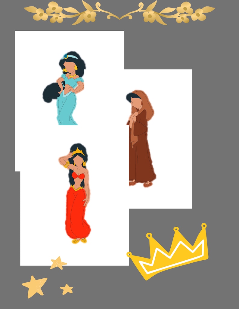 Princess Digital Prints - Princess Jasmine - Digital Download - Prints ...