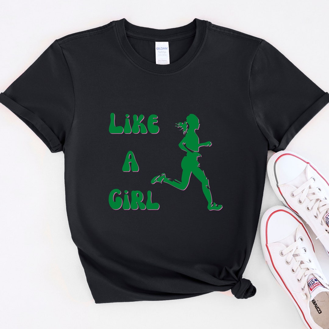 Run Like A Girl | Girl Runner | Track Runner Girl | Win Like a Girl ...