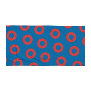 Phish Fishman Donut Inspired All-over Beach Bathroom Towel - Etsy