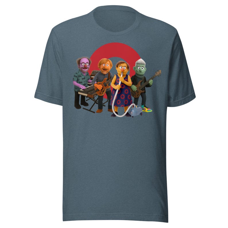 Phish Band Muppet Style T-shirt: Classic Fit Cotton Tee - Etsy