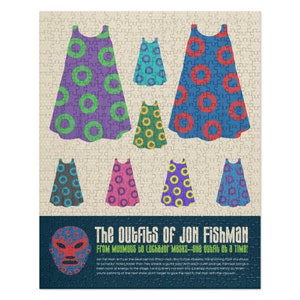 Puzzle - Phish the Outfits of Jon Fishman - Etsy