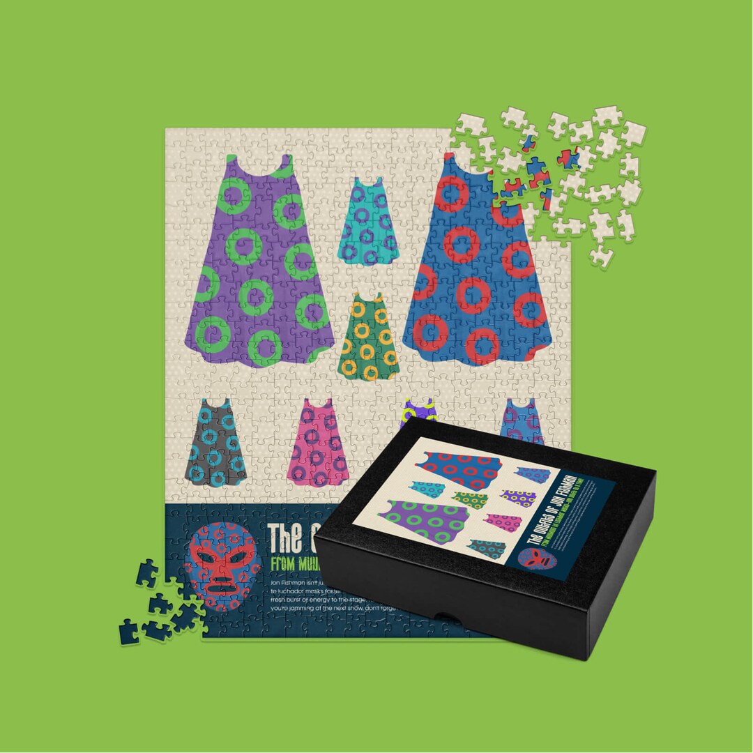 Puzzle - Phish the Outfits of Jon Fishman - Etsy