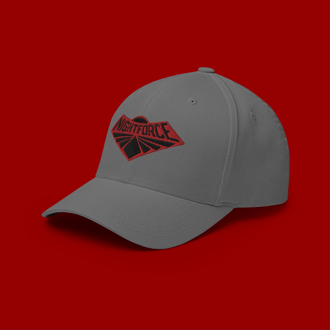 GI Joe Nightforce Logo Embroidered Fitted Hat - GI Joe Baseball Hat ...