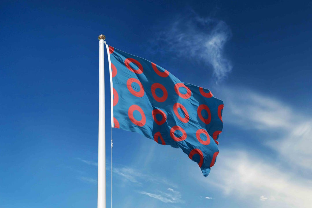 Phish Double-sided Outdoor Flag – 3-layer Fishman Donut-inspired Flag ...