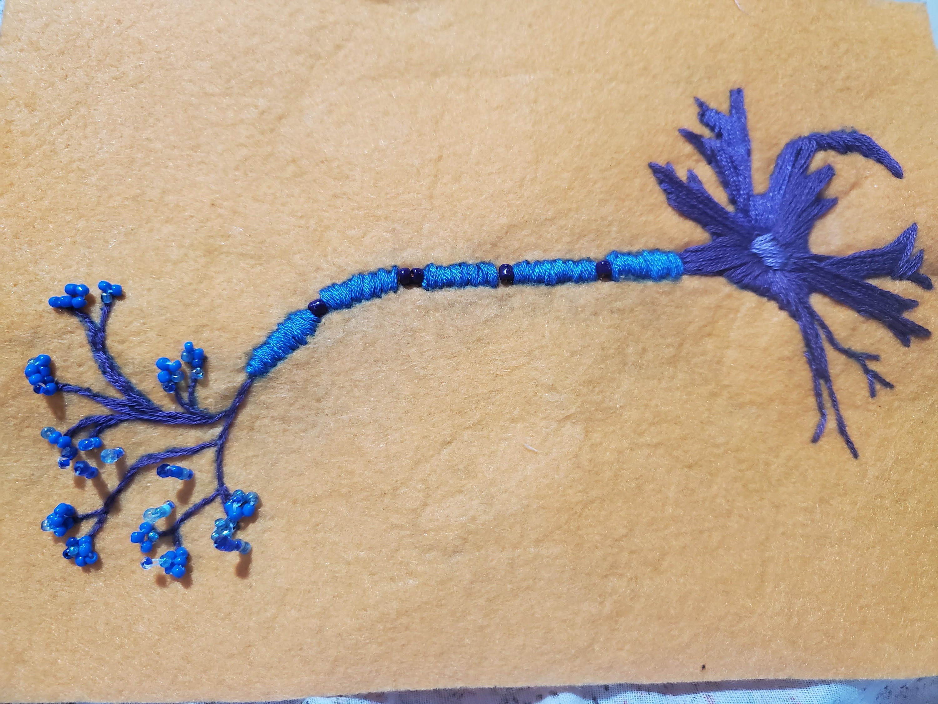 Axon Hand Embroidery Pattern - Etsy