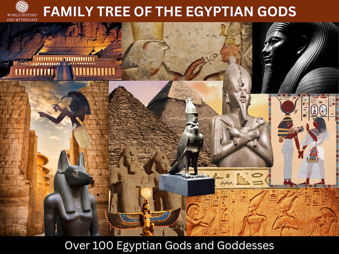 Egyptian Gods And Goddesses Family Tree