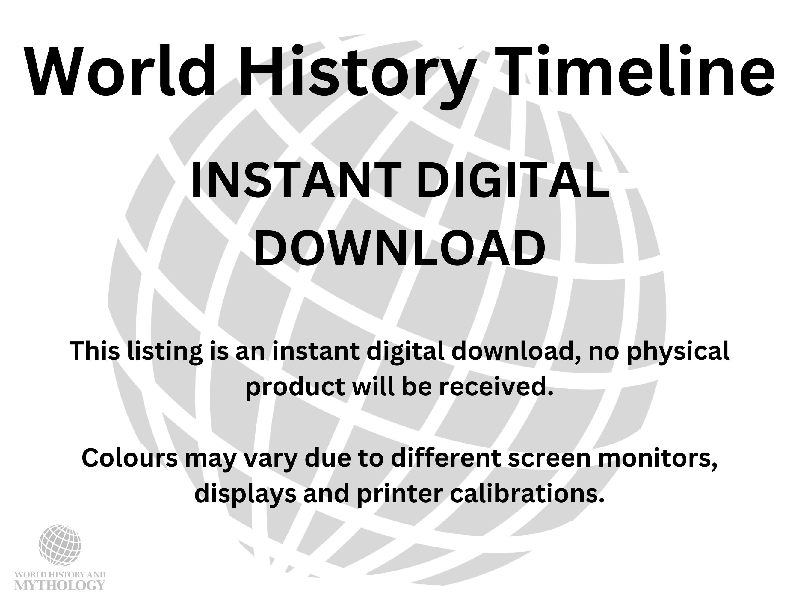 Digital World History Timeline Download Now Etsy digital-world-history-timeline-download-now-etsy