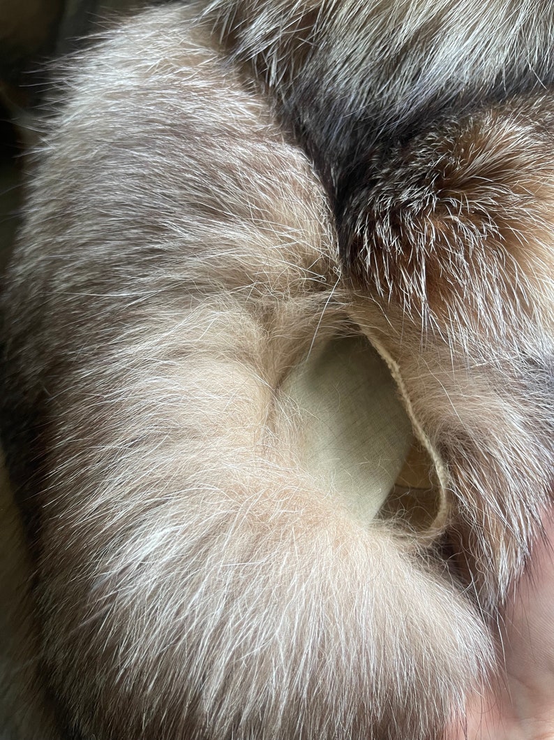 CRYSTAL FOX FUR Coat - Etsy