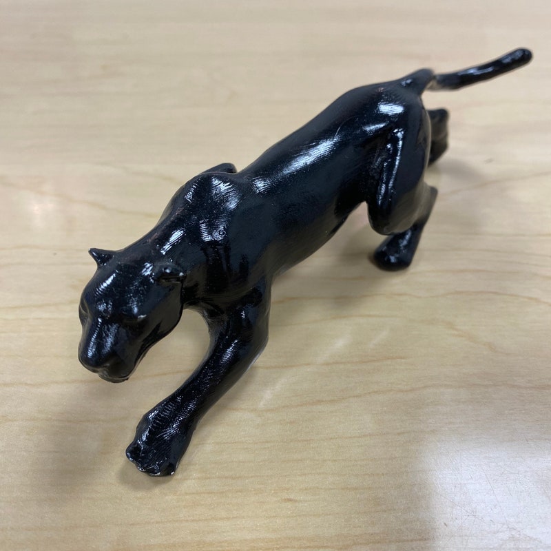 Ceramic Jaguar Figurine - Etsy