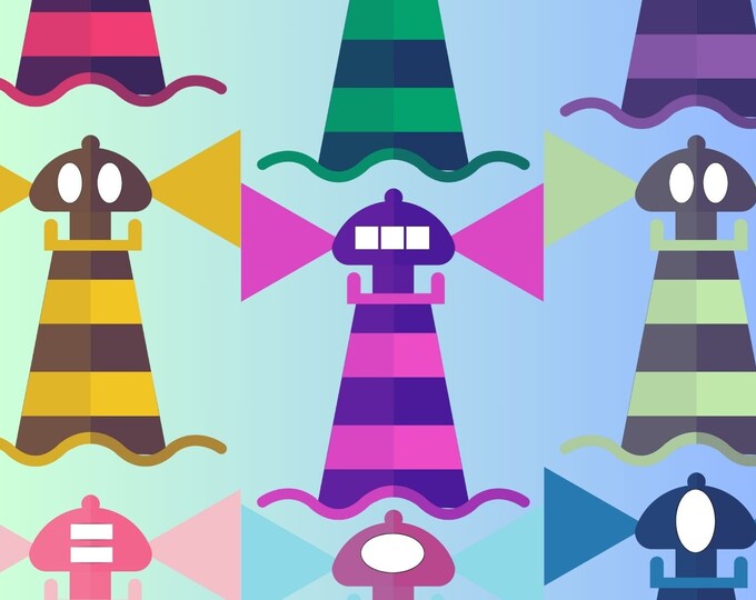 Lighthouse Nautical Notebook, Lighthouse Painting, Hardcover Journal - Etsy