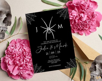 Alt Wedding Invitations - Etsy