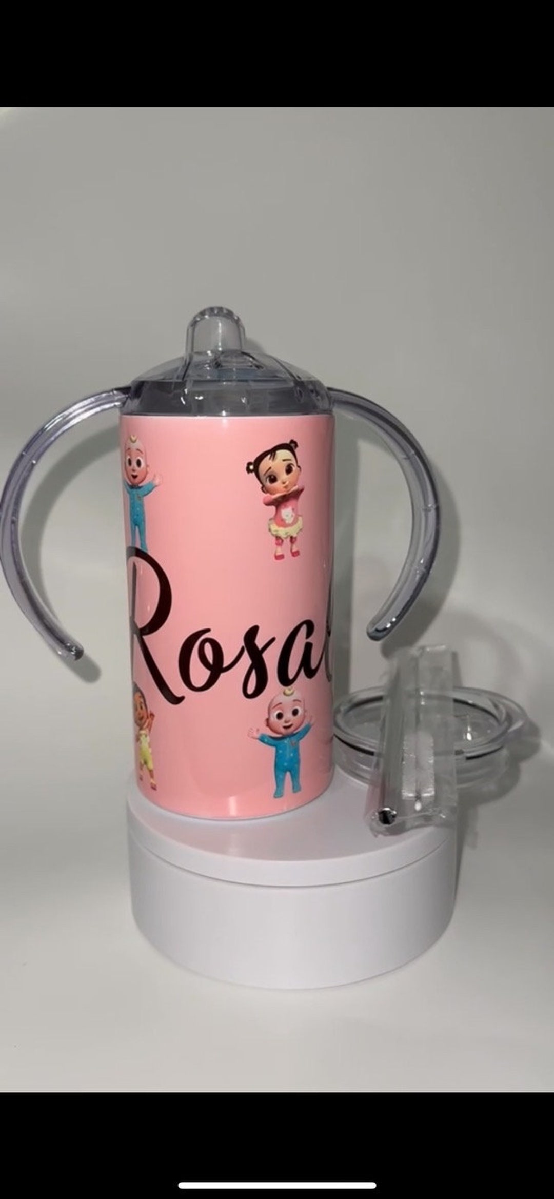 12 OZ Thermal Sippy Cups Custom - Etsy