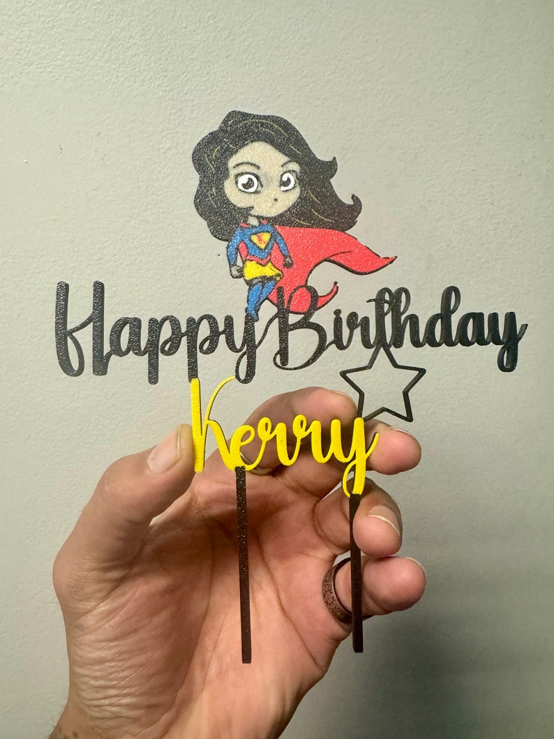 Custom Cake Toppers - Etsy
