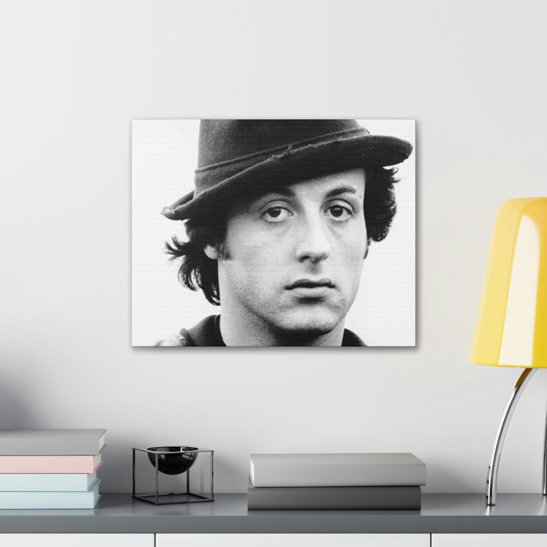 Rocky Balboa Rocky Balboa Iconic Hat Photo Wall Canvas Print - Etsy
