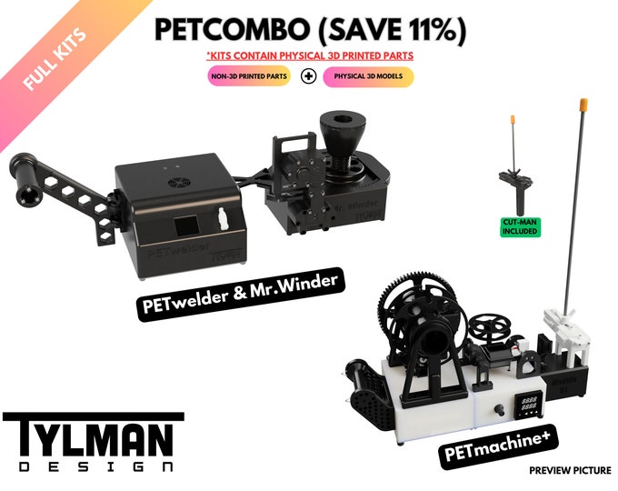 2x Petwelder and Mr.winder + Petmachine+ FULL KITS! + Assembling ...