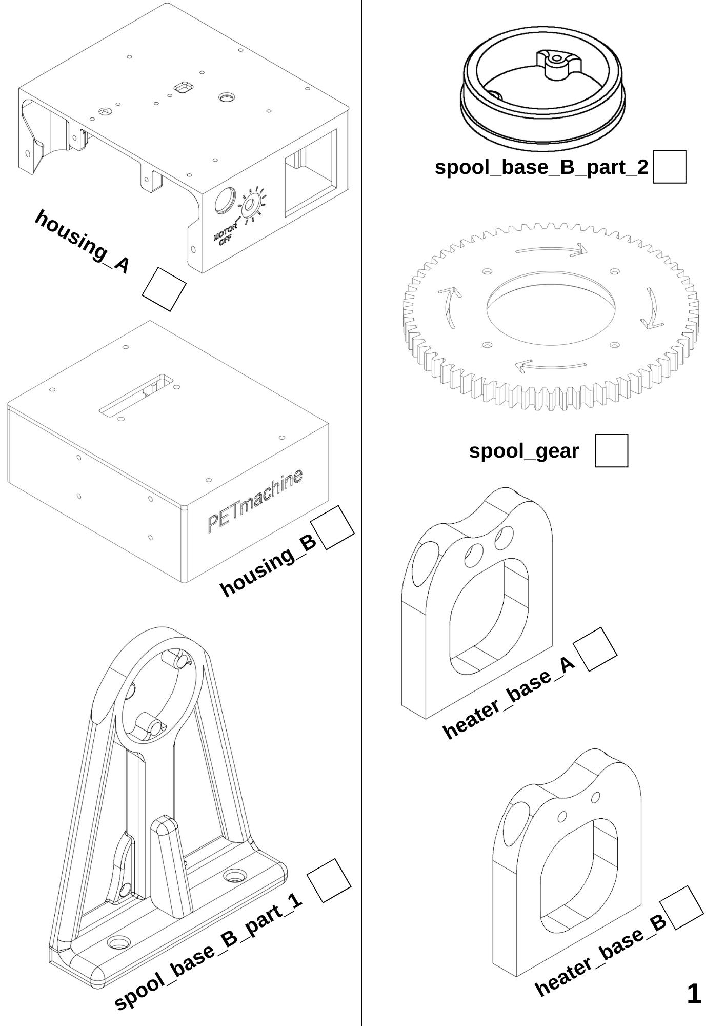 Advanced Parts Kit for Petmachine - Create Your Own 3D Printing ...