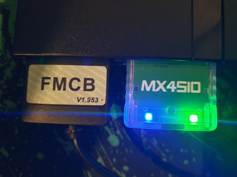 PS2 Mod Kit Free Mcboot FMCB MX4SIO 512GB OPL Bundle for Slim & Fat PS2 ...