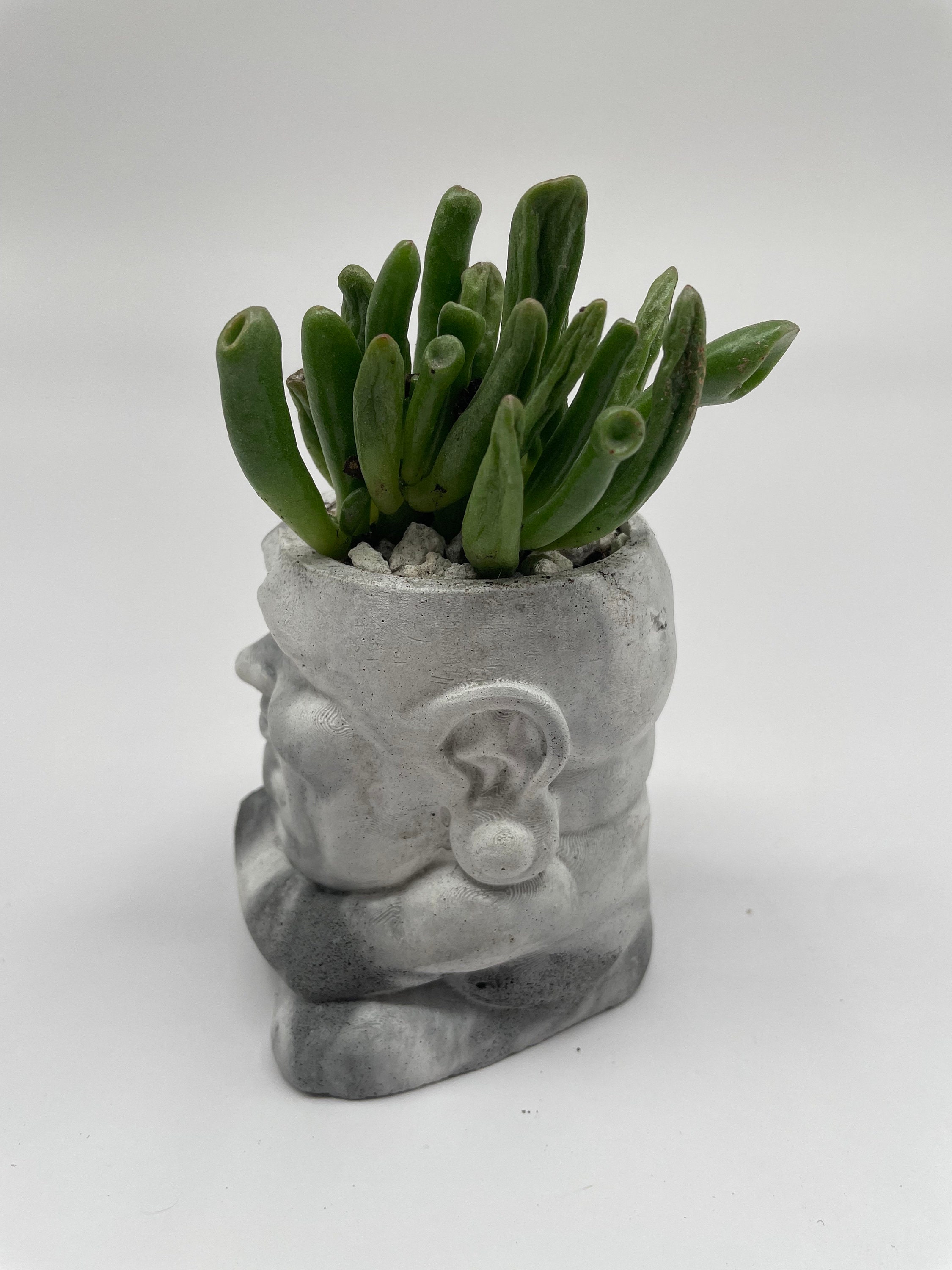 Indoor/outdoor Planter Monk Planter Home Decor Pots - Etsy