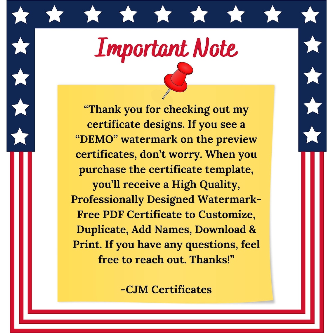 US Military Certificate of Service With Medals 019-customize With Corjl ...