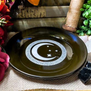 Patron Deity Offering Plate, Customizable Witch Accessory, Personalized ...