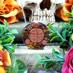 Demon Sigil Pendant, King Solomon Goetia Necklace for Rituals ...