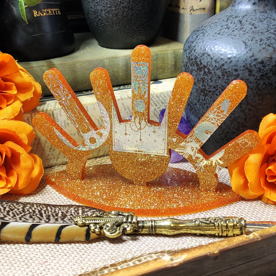 Practical Magic Ring Holder, Epoxy Resin Ring Organizer for Secular ...