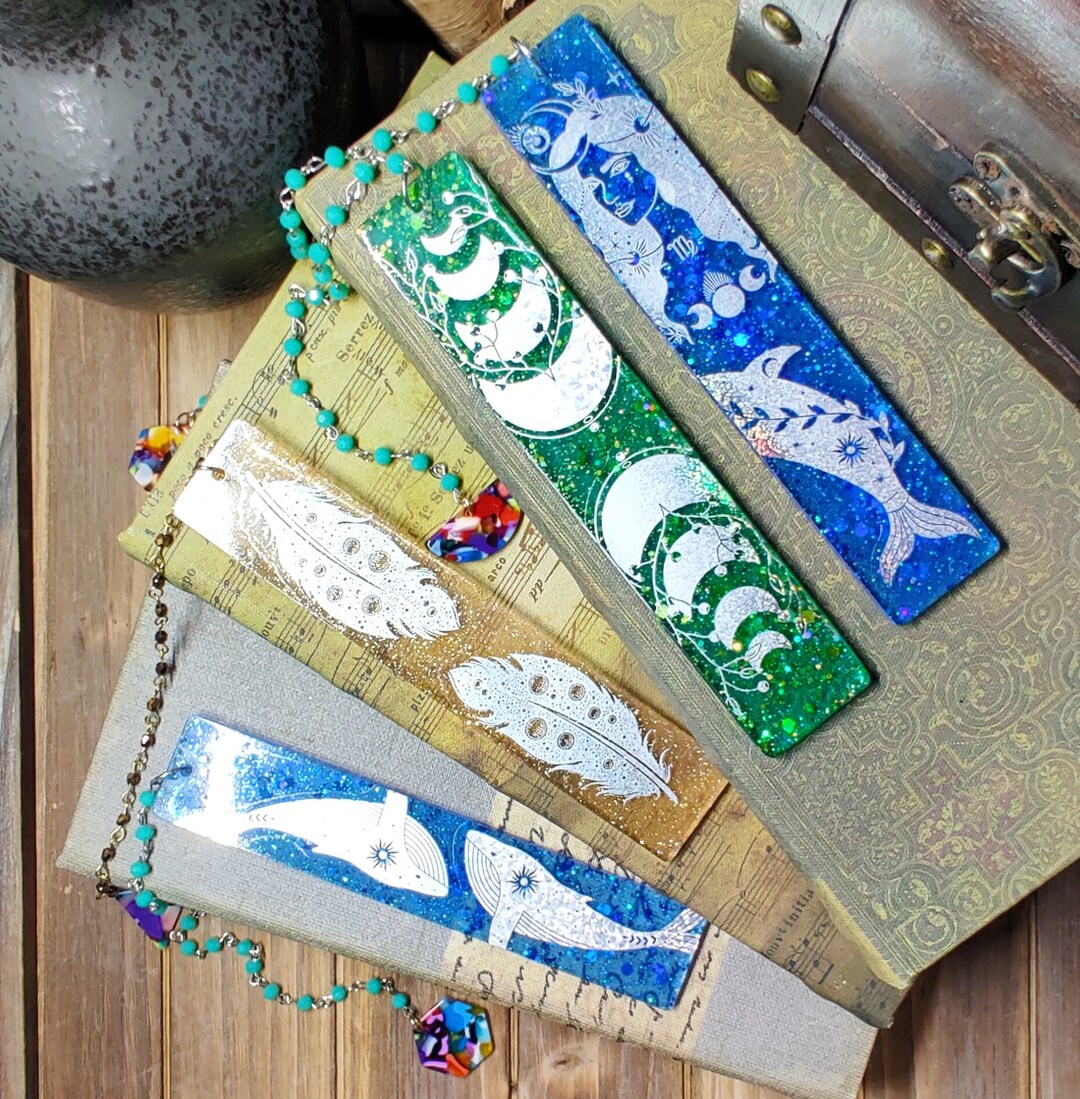 Boho Aesthetic Witch Bookmark, Secular Witchcraft Page Marker for ...