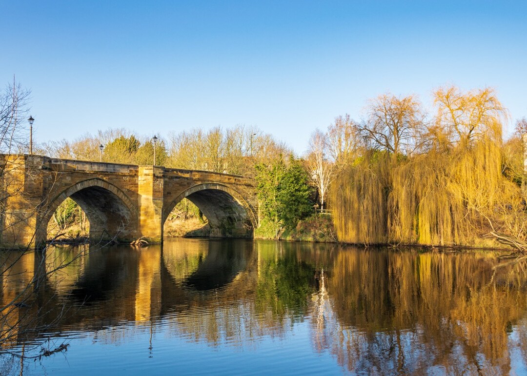 The River Tees at Yarm, North East England - Etsy