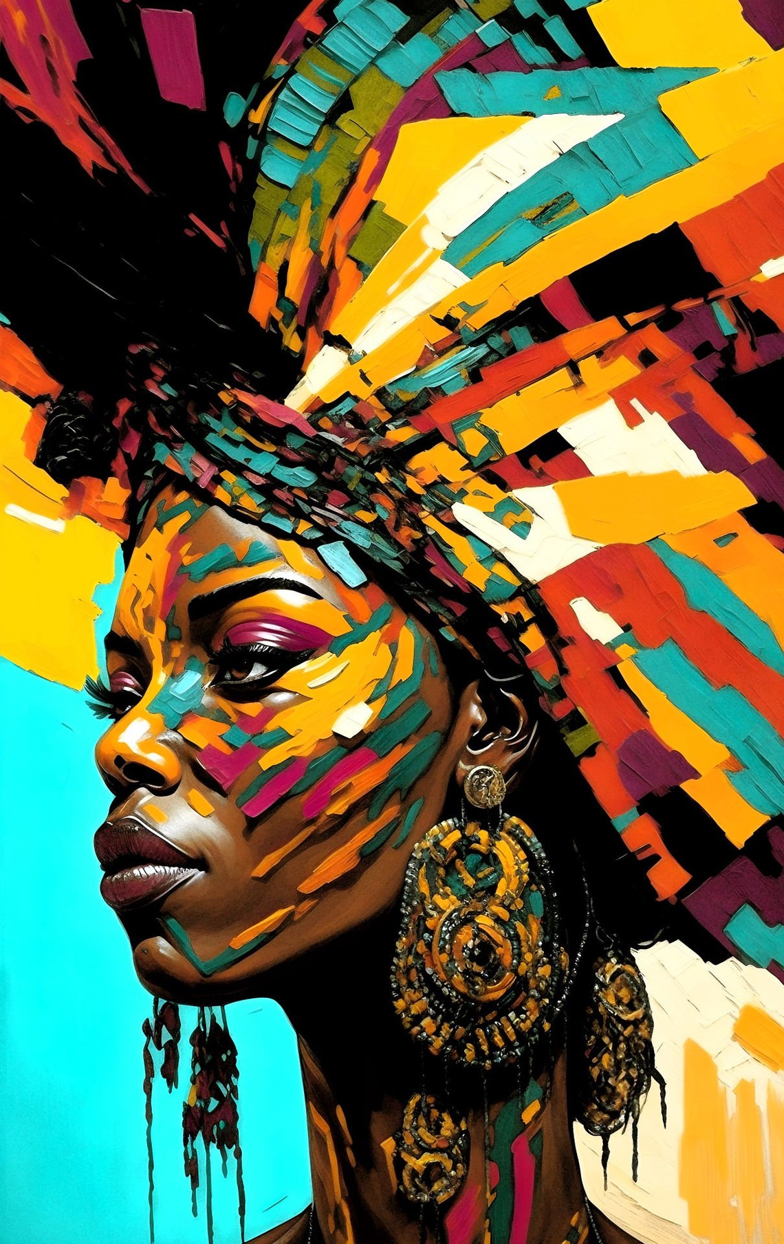 Wall Art | Purposive | Black Art | Black Excellence | Afro Art ...