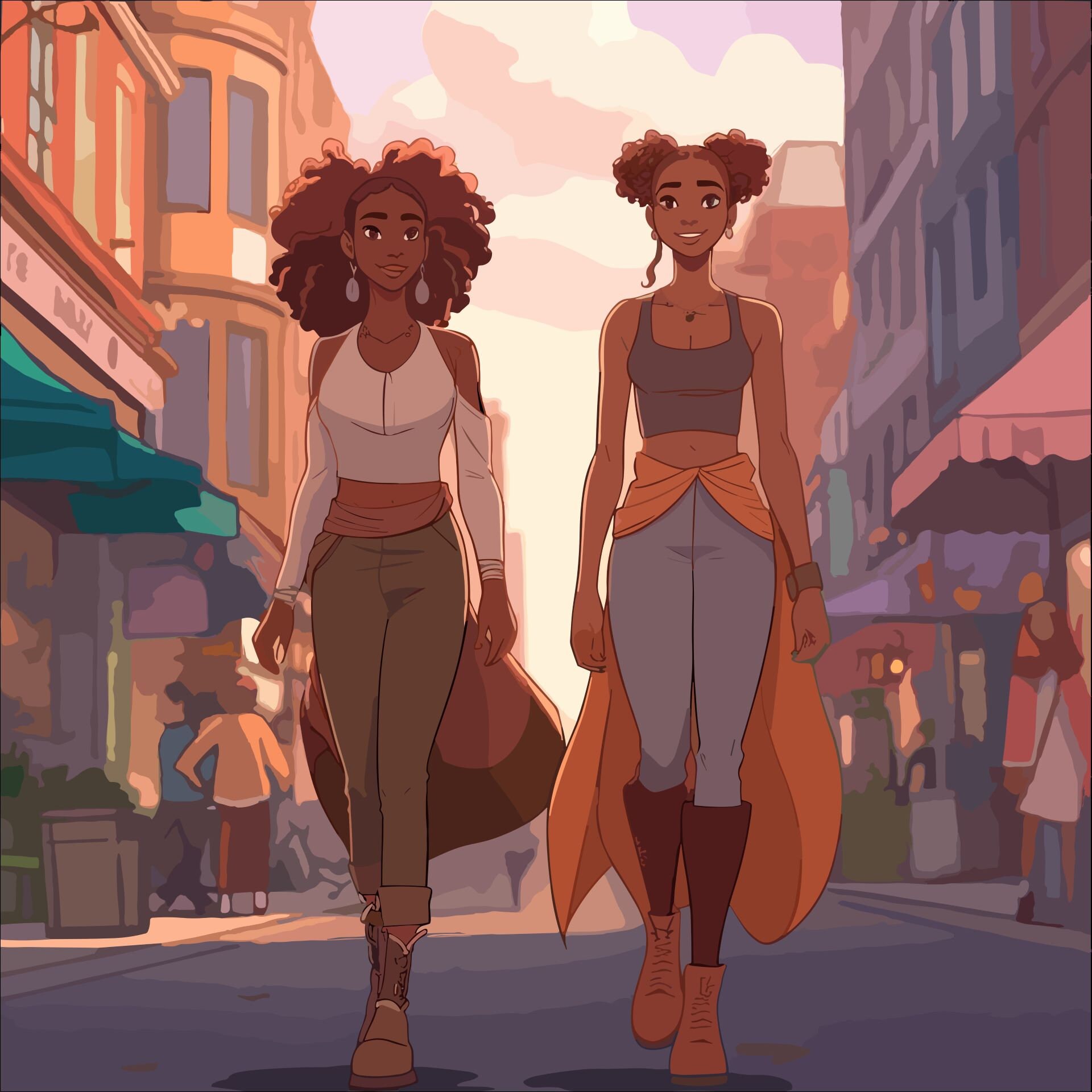 Wall Art | Techies | Wall Decor | AI Art | Women in Tech | Black Wall ...