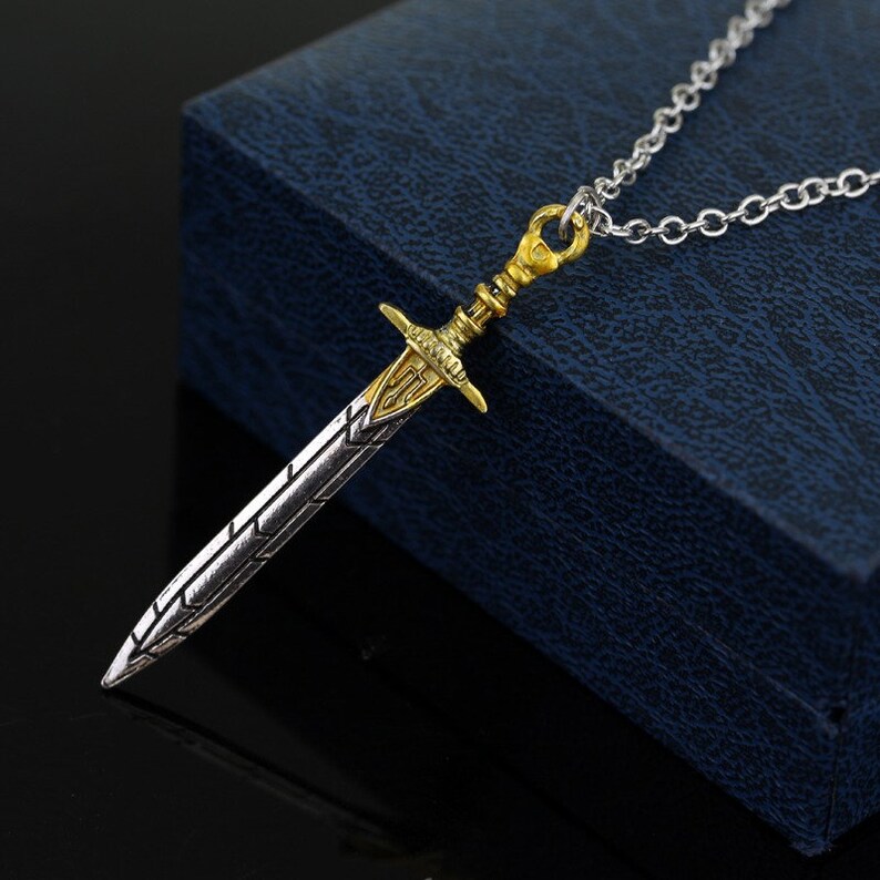 Percy Jackson Sea of Monsters Sword Pendant Necklace for Men and Women ...