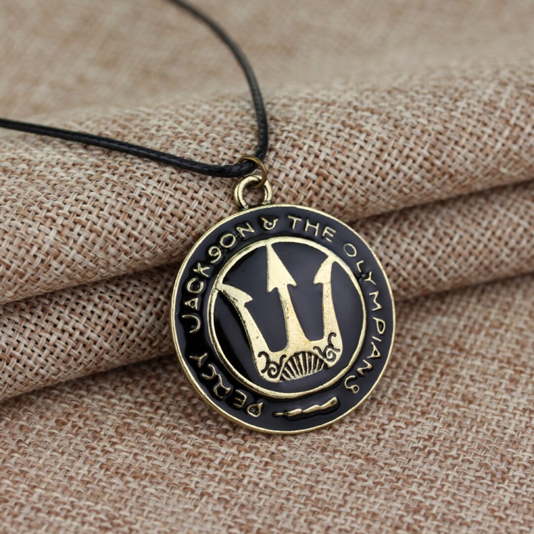 Fashion Movie Jewelry Percy Jackson and the Olympians Trident Pendant ...