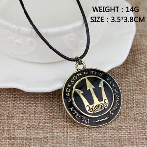 Fashion Movie Jewelry Percy Jackson and the Olympians Trident Pendant ...